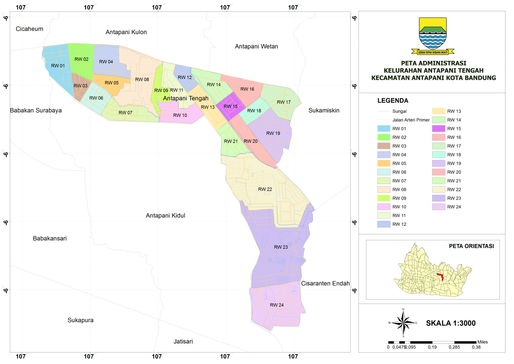 Sejarah, Visi, dan Misi – Website Kelurahan Antapani Tengah